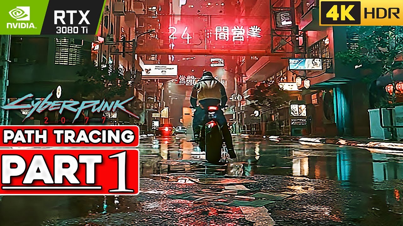 (RTX 3080 Ti) CYBERPUNK 2077 RT OVERDRIVE Gameplay Benchmark Playthrough Part 1 [4K ULTRA HDR ...