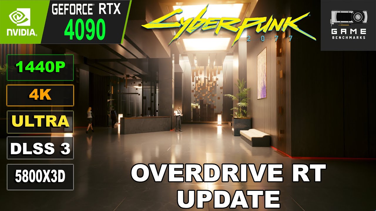 RTX 4090 | CYBERPUNK 2077 OVERDRIVE RT Update | Performance & Side By ...