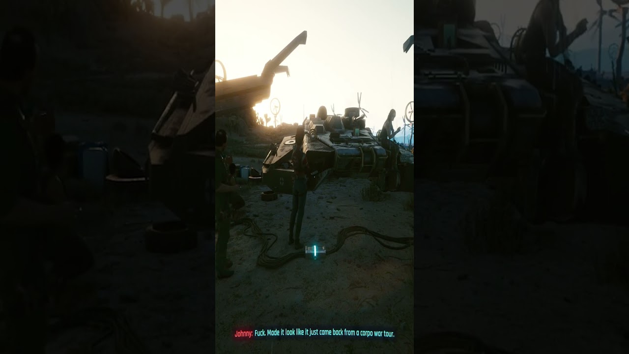 The Aldecaldos hijacked Militech Basilisk - Cyberpunk 2077 - Cyberpunk ...