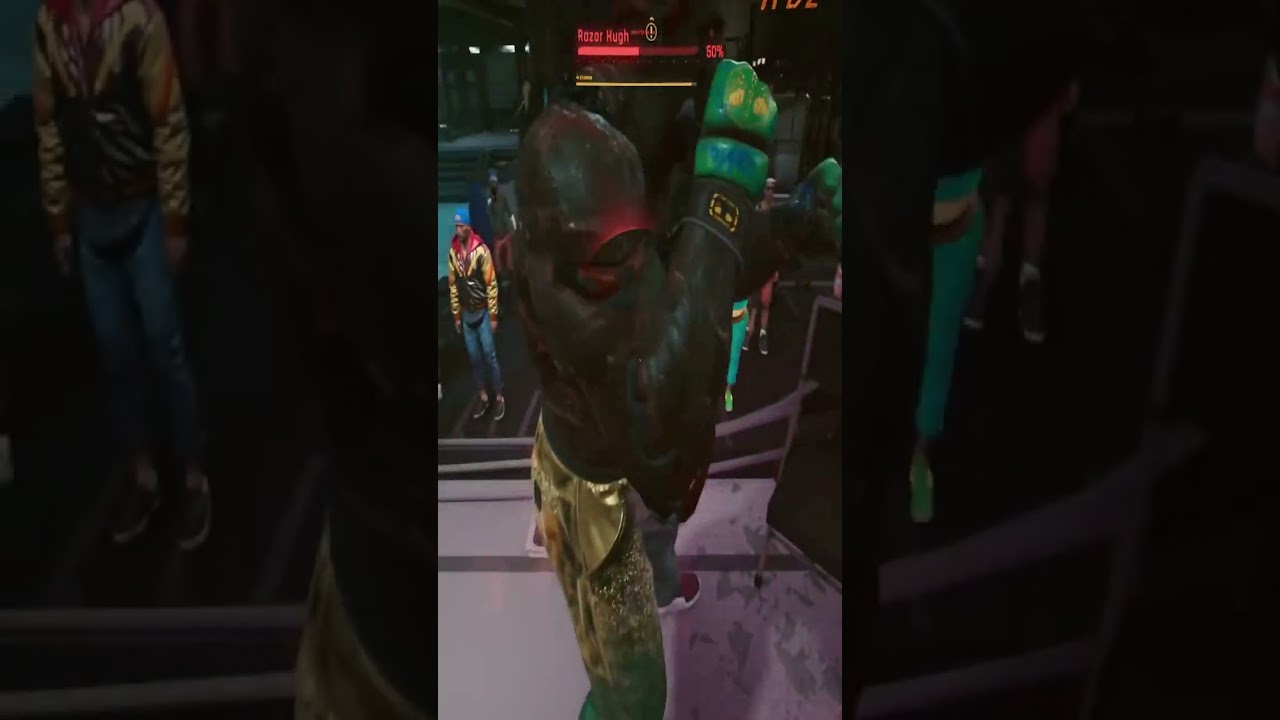 V vs Razor - Cyberpunk 2077 - Cyberpunk 2077 videos