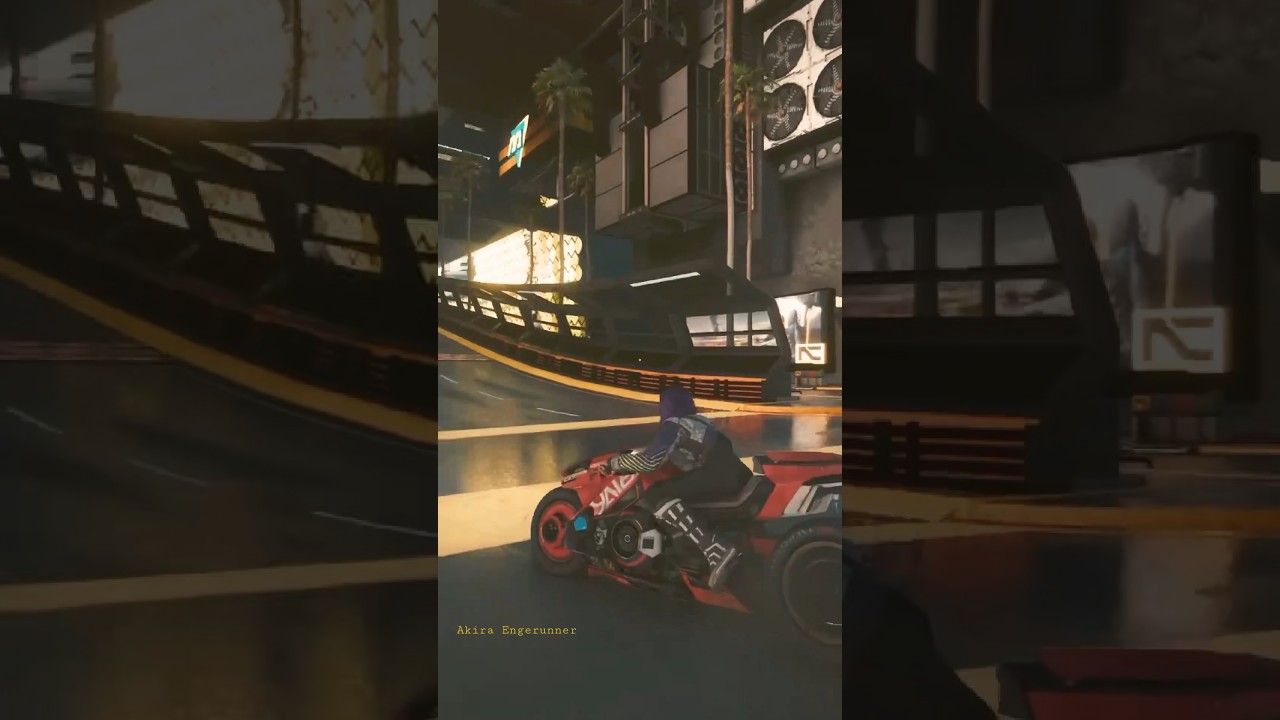Akira Motorcycle in Cyberpunk 2077 Edgerunner #cyberpunk2077 #cyberpunk ...