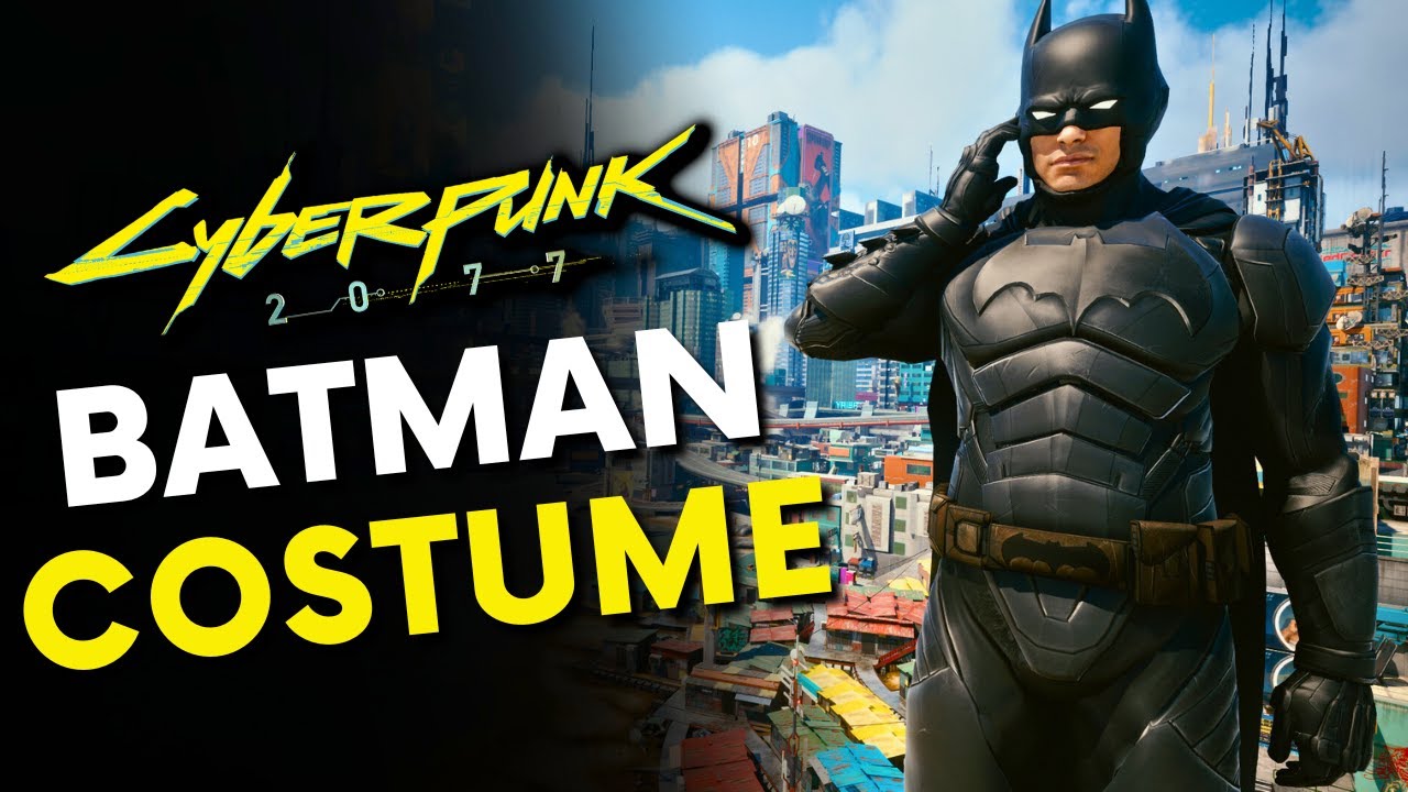 Cyberpunk 2077 - Batman Outfit! | Murk Man Costume - Cyberpunk 2077 videos