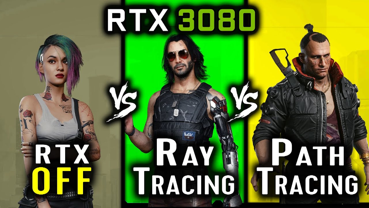 Cyberpunk 2077 RT Overdrive - Path Tracing vs Ray Tracing ON vs OFF ...