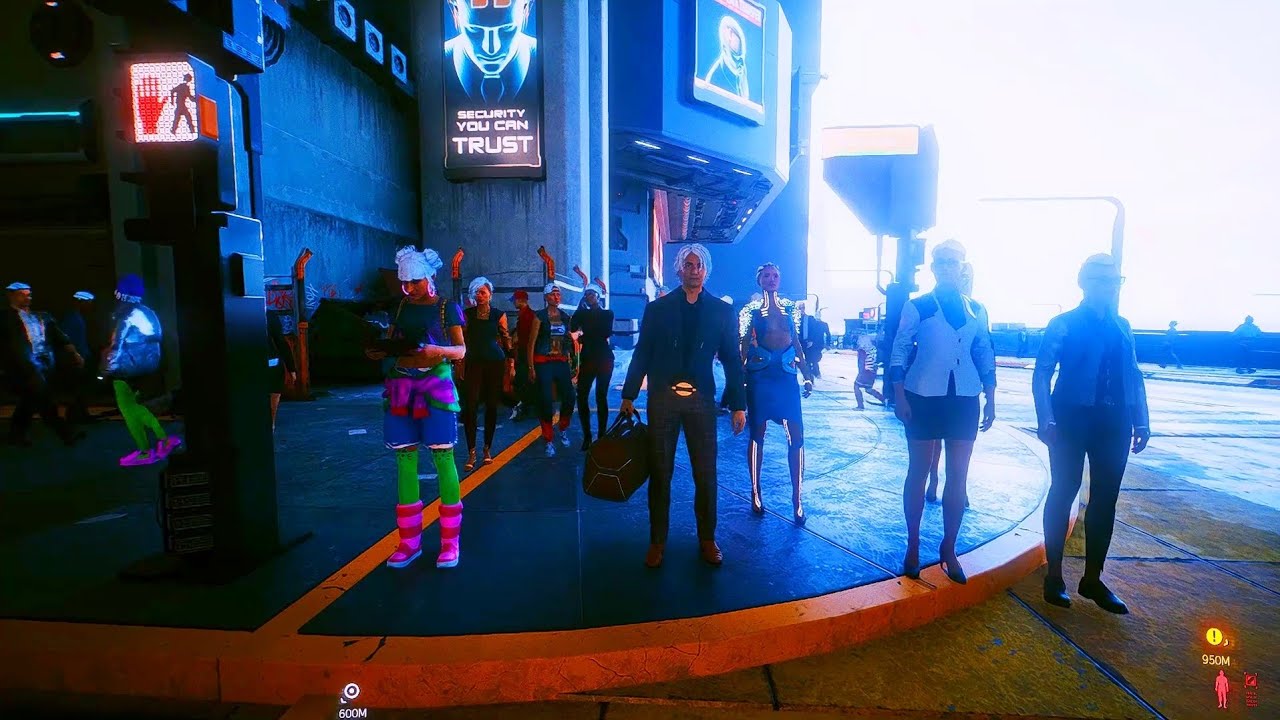 Cyberpunk 2077 | RTX3060 | Just Walking Crowd Street - Cyberpunk 2077 ...