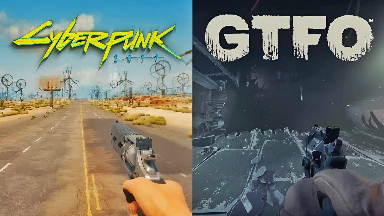 Cyberpunk 2077 VS GTFO - Comparison of revolvers - Cyberpunk 2077 videos