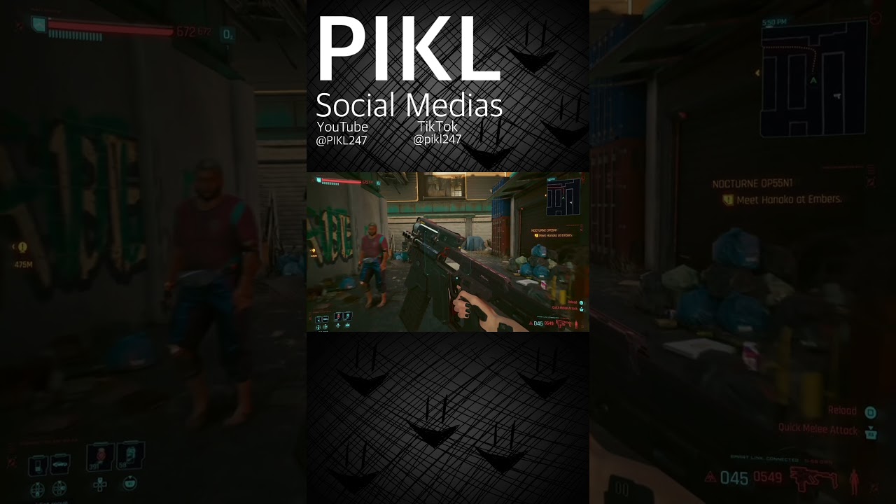 Homing Bullets! (Cyberpunk 2077) - Cyberpunk 2077 videos