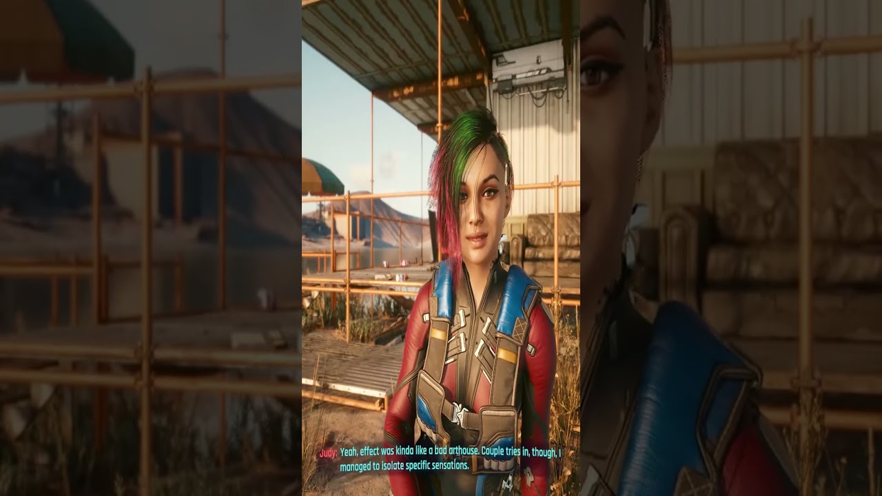 Judy wants V to try out her new virtu tech - Cyberpunk 2077 - Cyberpunk 2077 videos