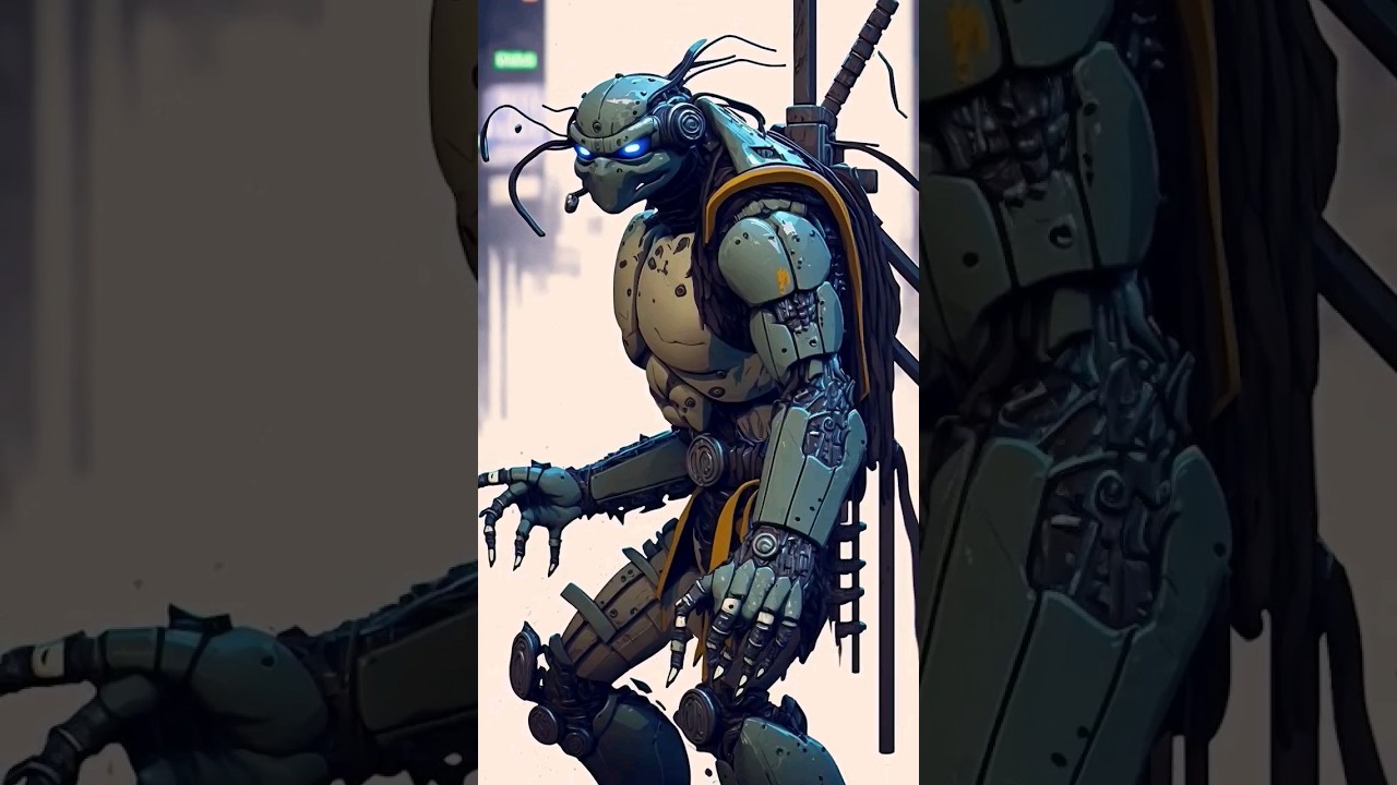 Ninja Turtles but Cyberpunk 2077 #monster #ninjaturtles #cyberpunk2077 ...