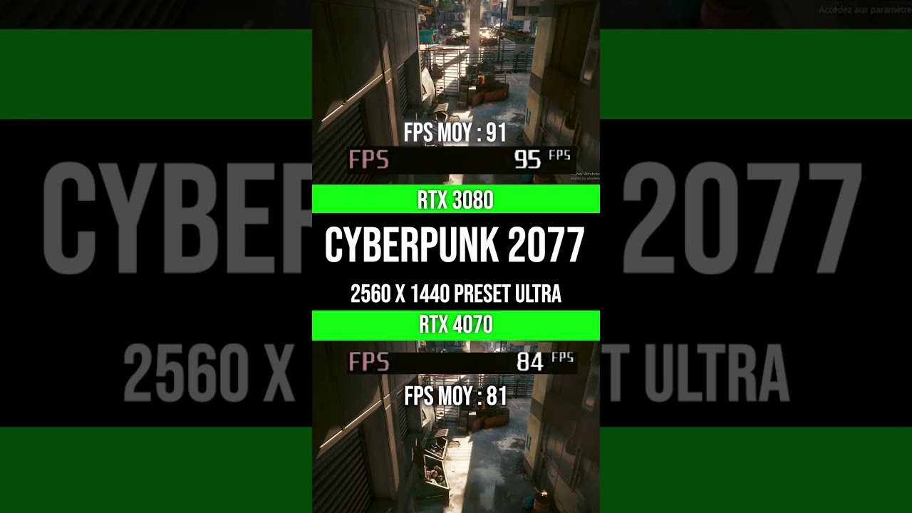 RTX 3080 vs RTX 4070 sur Cyberpunk 2077 - Cyberpunk 2077 videos