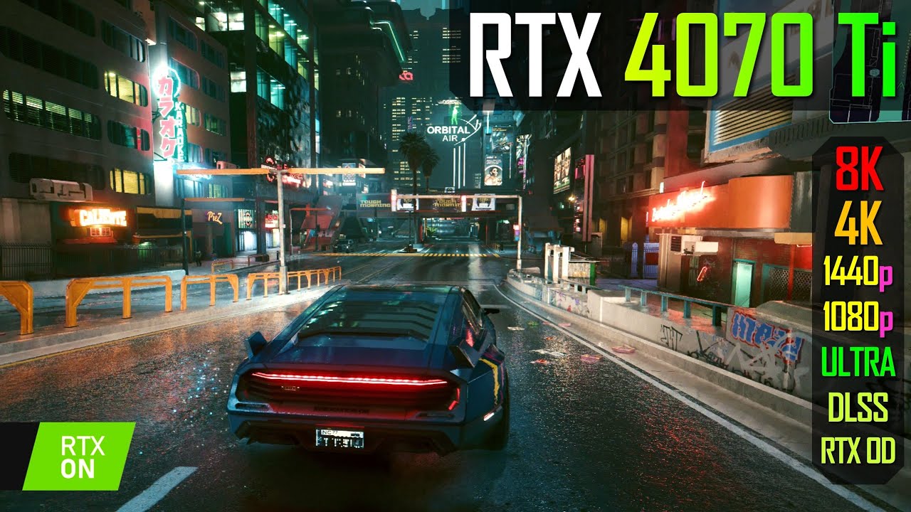 RTX 4070 Ti - Cyberpunk 2077 with RT Overdrive! - Cyberpunk 2077 videos