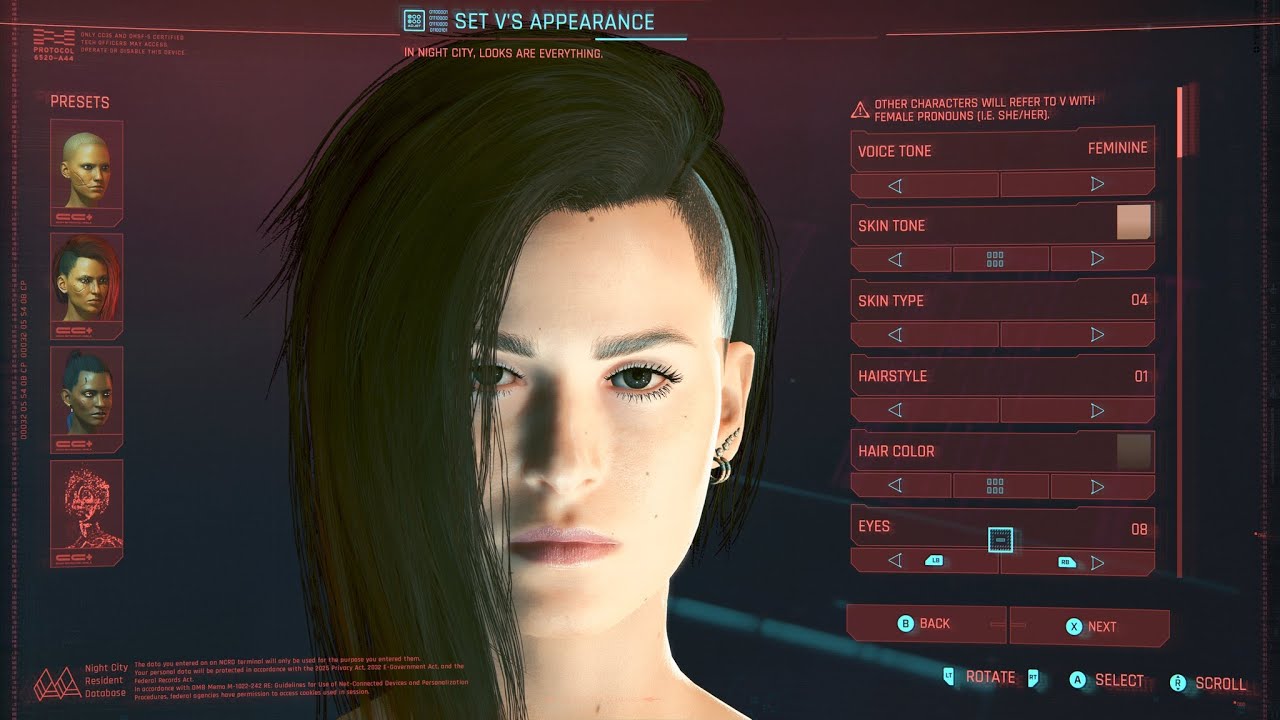 Stormfront (The Boys) Cyberpunk 2077 character creation - Cyberpunk ...
