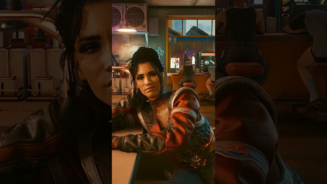 V Flirting With Panam Cyberpunk 2077 Cyberpunk 2077 Videos