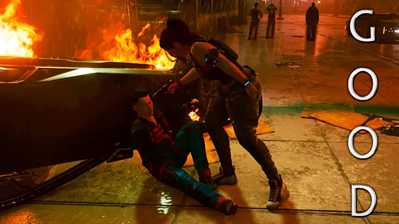 Convincing Claire To Spare Sampson | Cyberpunk 2077 Game | Good Choices ...