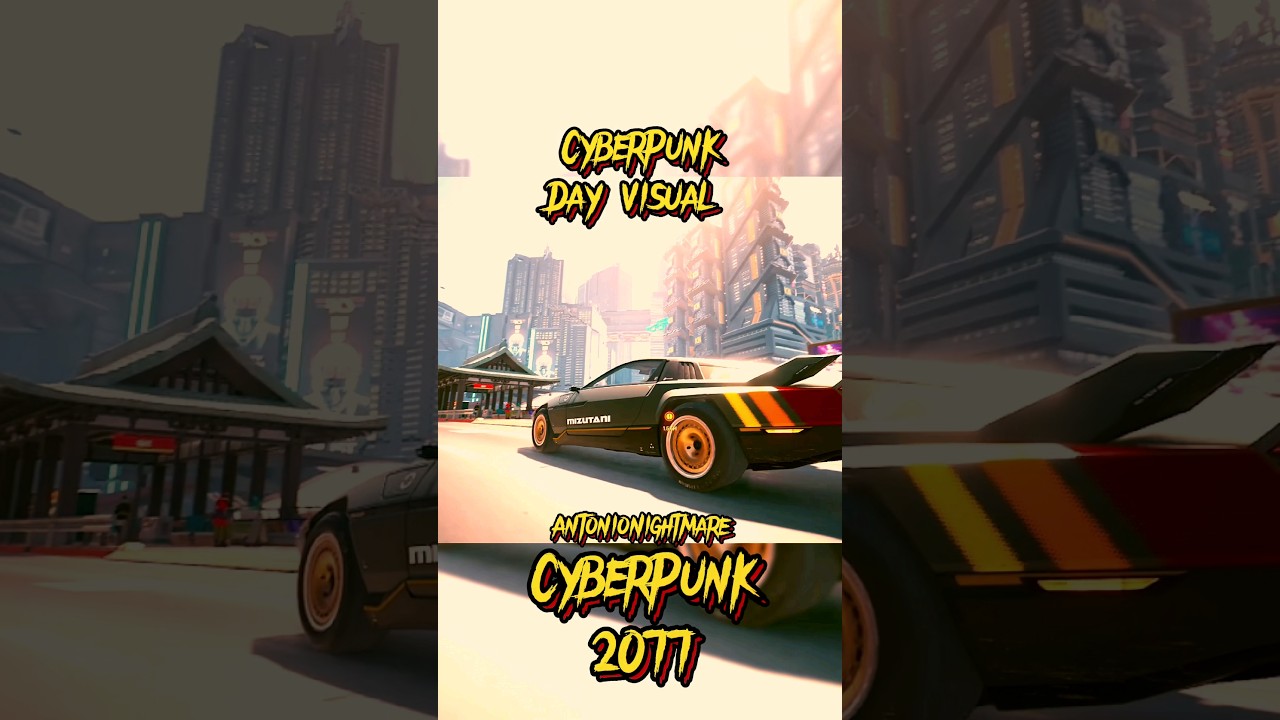 CyberPunk 2077 - Day Time Visual on the PlayStation 5. I still prefer ...
