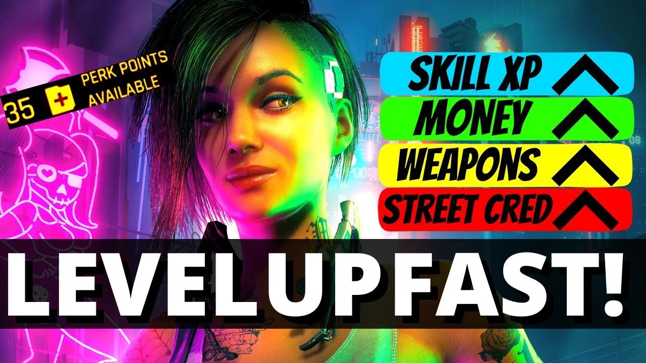 Cyberpunk 2077 Infinite XP Farm Level Up Fast! - Cyberpunk 2077 videos