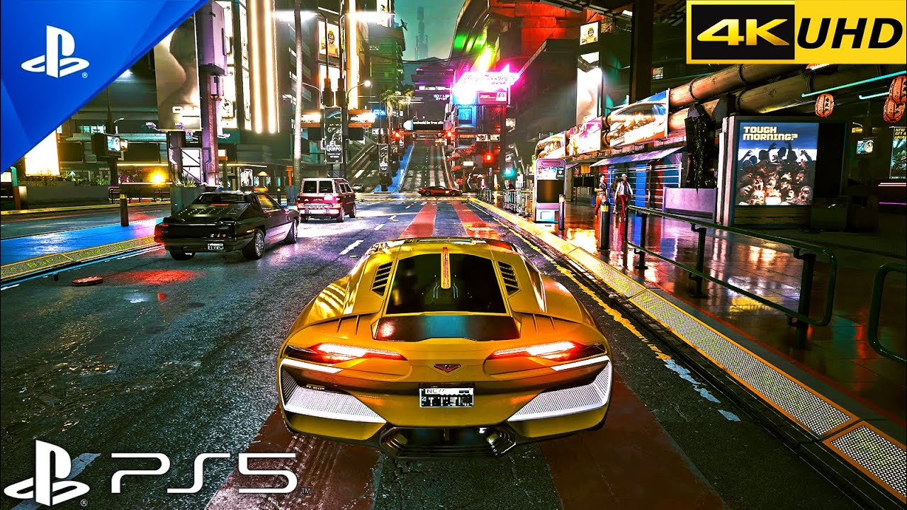 Cyberpunk 2077 LOOKS ABSOLUTELY AMAZING on PS5 | Ray Tracing Realistic ...