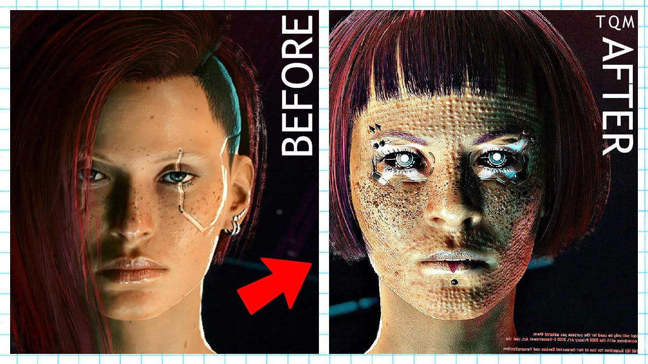Become a PRO at Cyberpunk 2077 Original F Character Creation ...