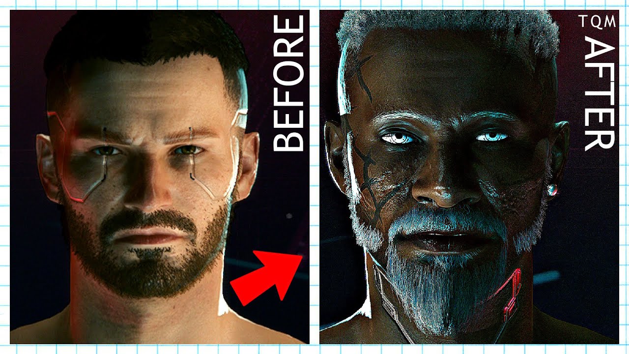 Become a PRO at Cyberpunk 2077 Original M Character Creation ...