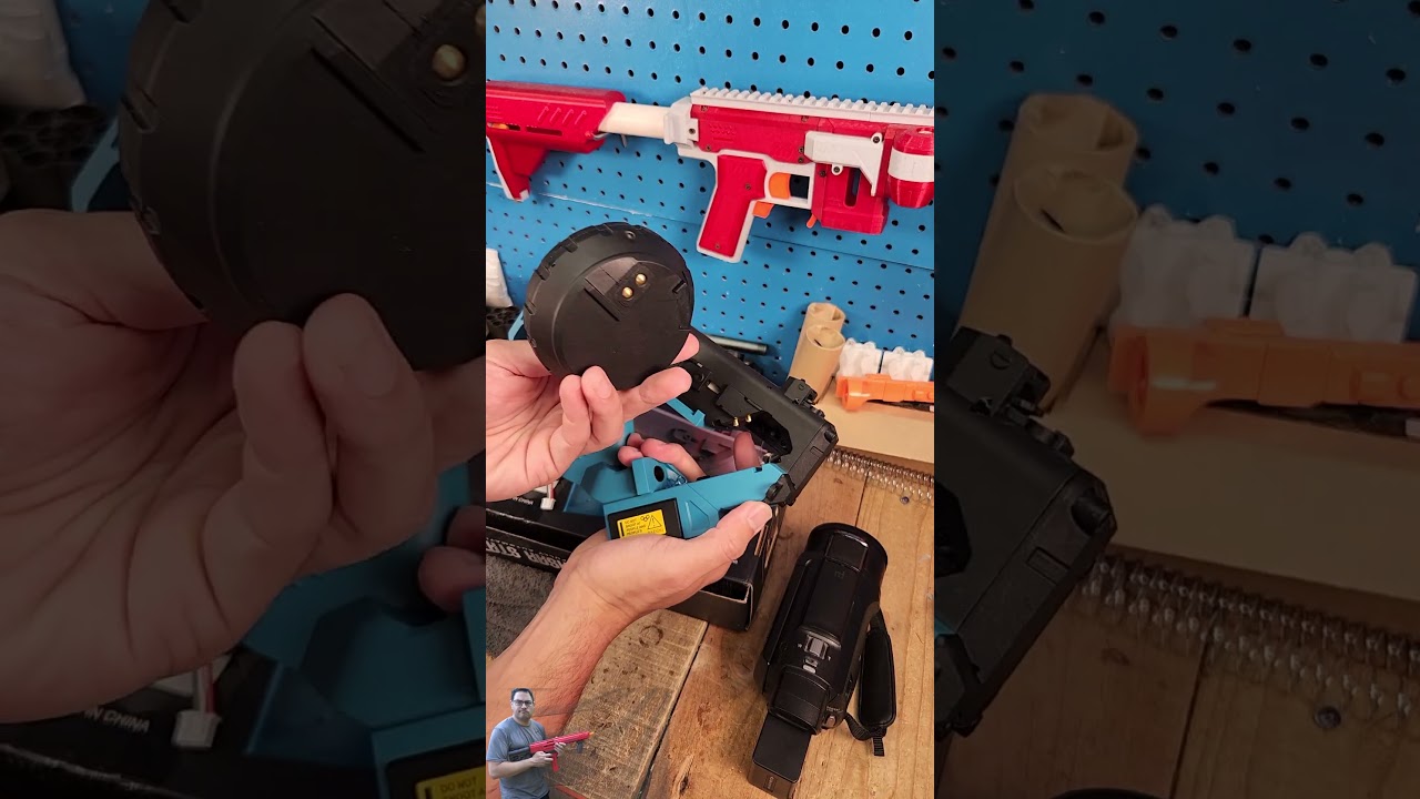 Cyberpunk 2077 DR12 Quasar Gel Blaster #shorts - Cyberpunk 2077 videos