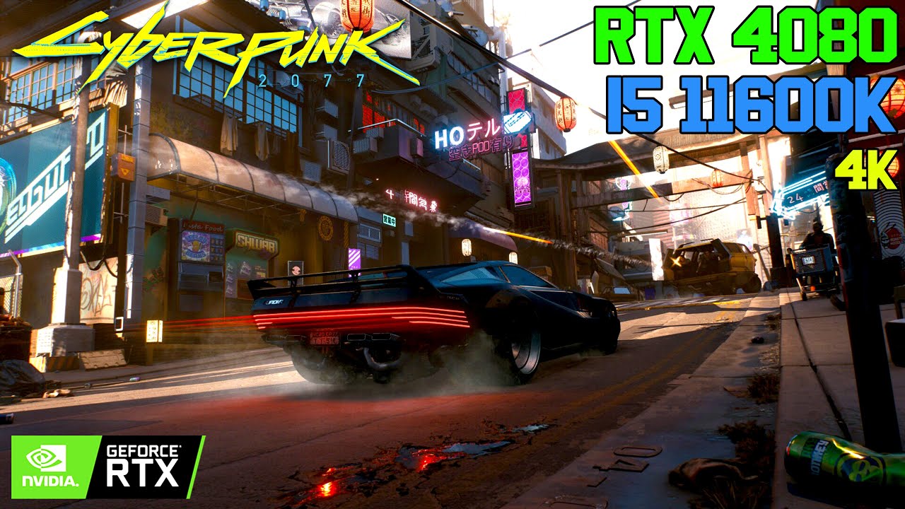 Cyberpunk 2077 | RTX 4080 16GB ( 4K ULTRA Settings Ray Tracing ON ...