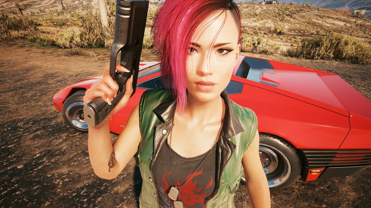 Cyberpunk 2077 Female V Creation Super Cute Asian Girl Cyberpunk 2077
