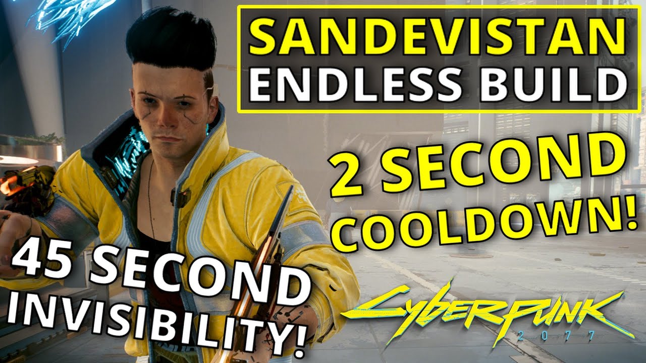 The BEST Sandevistan Build For 2 Second Cooldown! - Cyberpunk 2077 videos