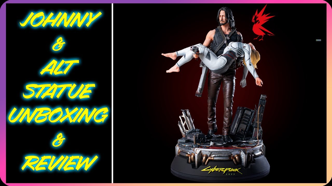 Unboxing and Review of CD Projekt Red Cyberpunk 2077 Johnny Silverhand ...