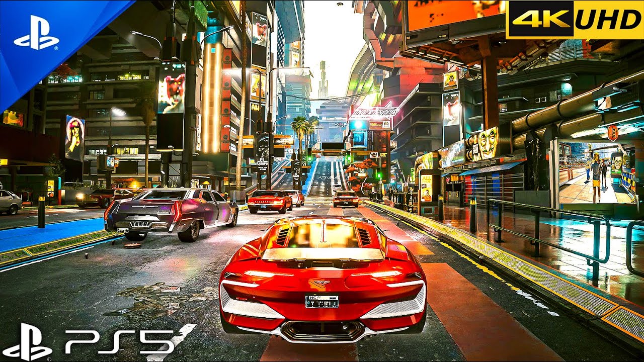 Cyberpunk 2077 LOOKS ABSOLUTELY INSANE on PS5 | Ray Tracing Realistic ...