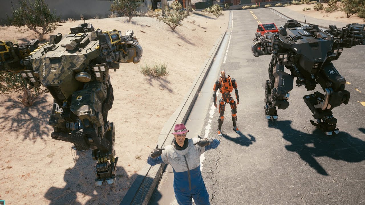 Cyberpunk 2077 NPC Wars #3 : Robot Army - Cyberpunk 2077 videos