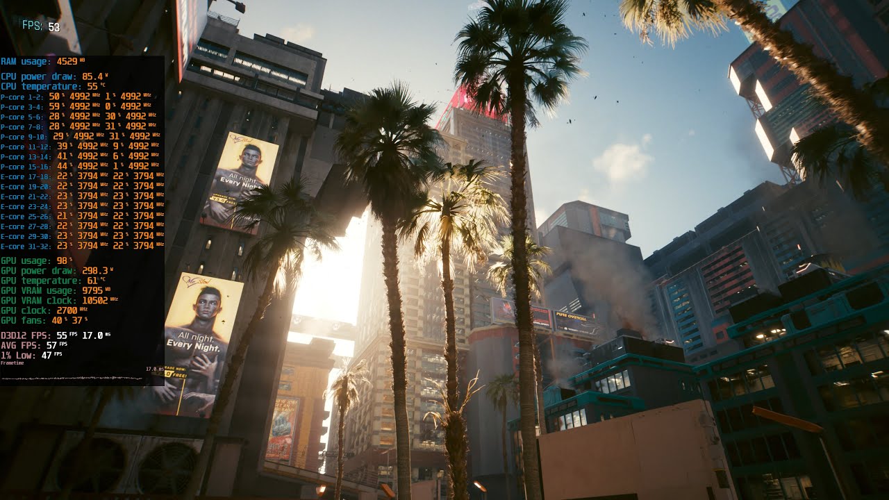Cyberpunk 2077 RTX 4090 | i9-13900k 4K Ray Tracing Overdrive Path Ultra ...