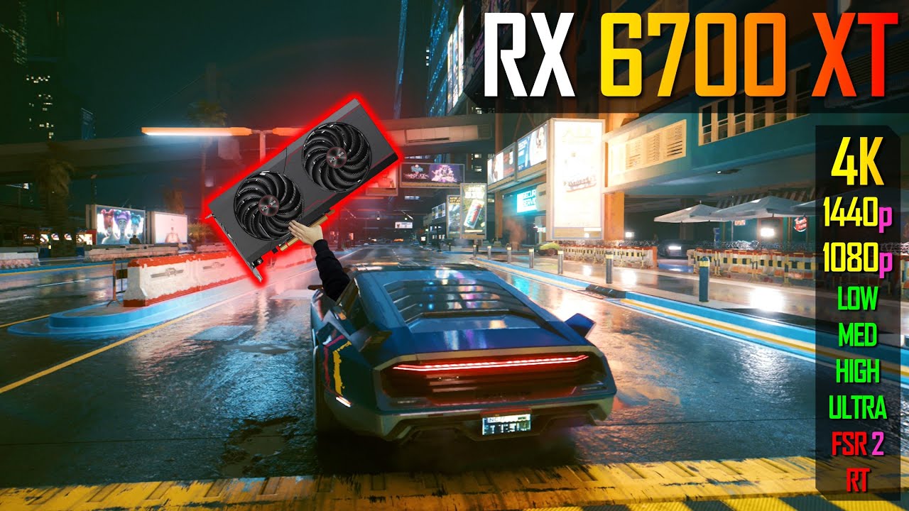 RX 6700 XT - Cyberpunk 2077 - Cyberpunk 2077 videos