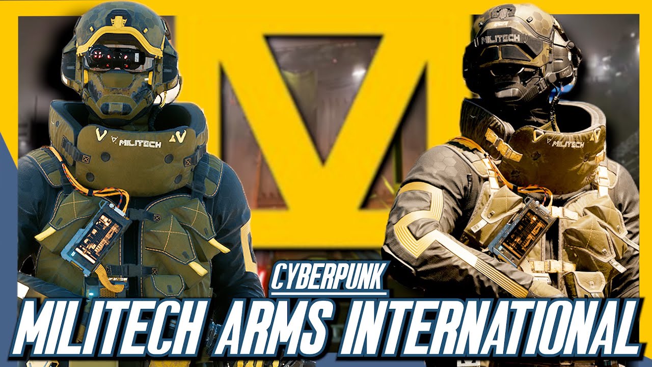 The Shady Story Behind The Militech Corporation | Cyberpunk 2077 Lore ...