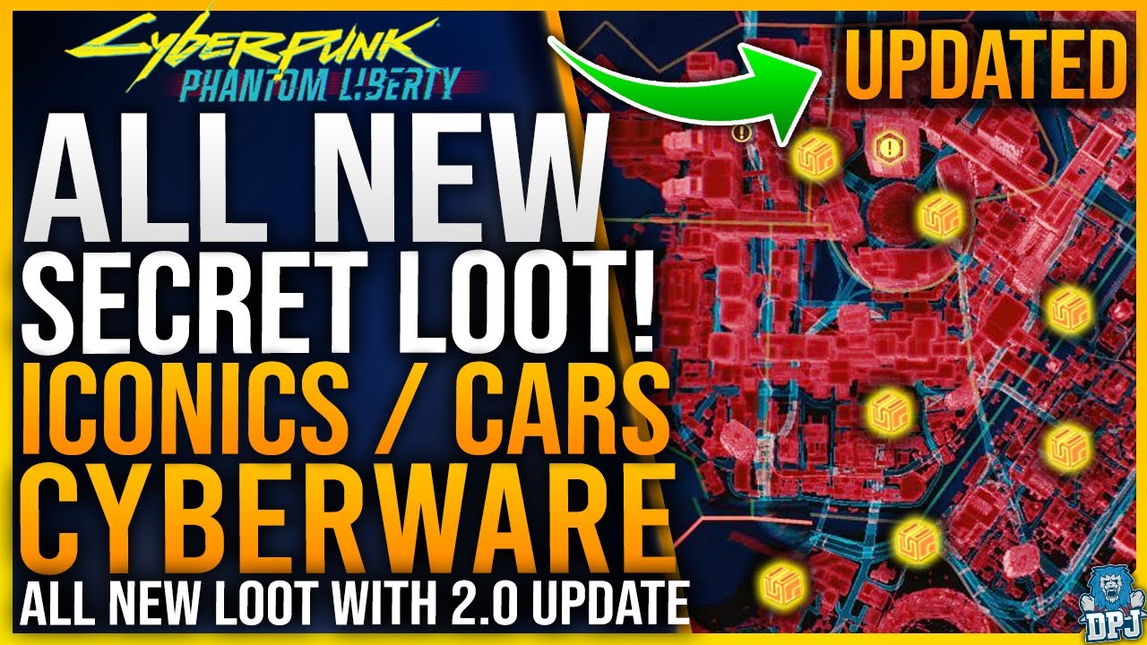 Cyberpunk 2077 ALL 10+ NEW 2.0 CYBERWARE / ICONICS / LEGENDARIES / CARS ...
