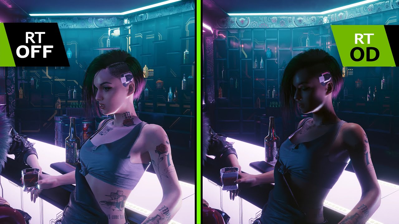 Cyberpunk 2077 - OVERDRIVE Ray Tracing Comparison | RTX 4090 Path Tracing - Cyberpunk 2077 videos