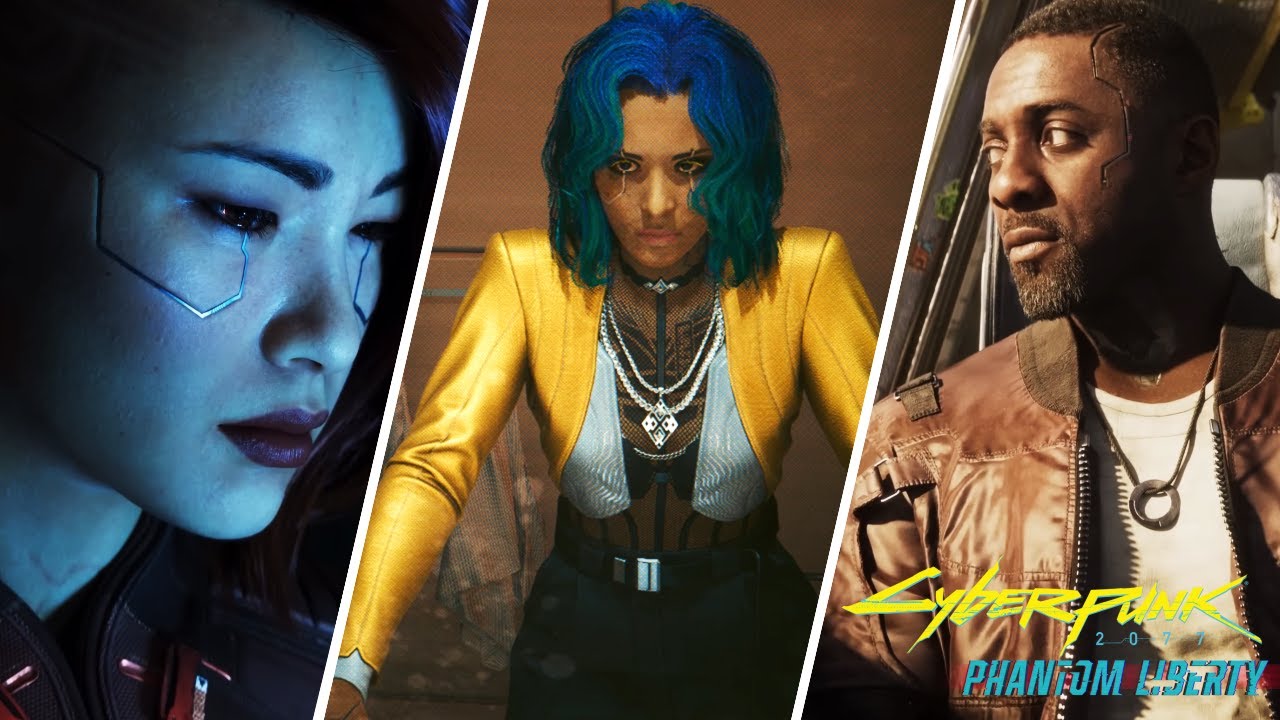 Cyberpunk 2077: Phantom Liberty ALL ENDINGS + All Final Missions - Cyberpunk 2077 videos