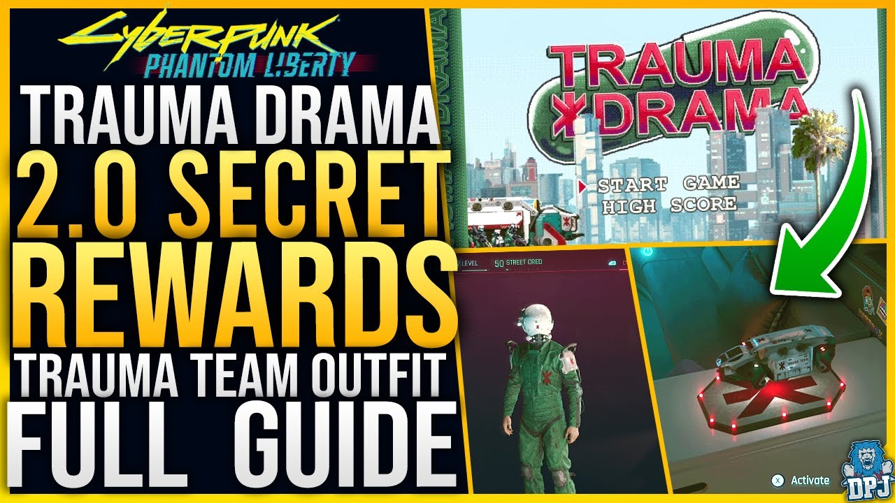Cyberpunk 2077: Trauma Drama SECRET REWARDS - How To Get Trauma Team ...