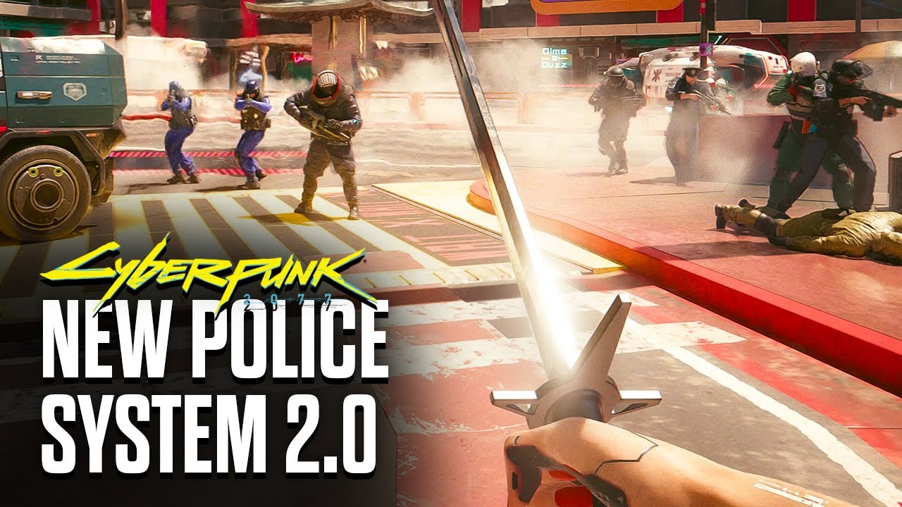 Cyberpunk 2077 - Updated 2.0 Police System with 5 Wanted Stars ...