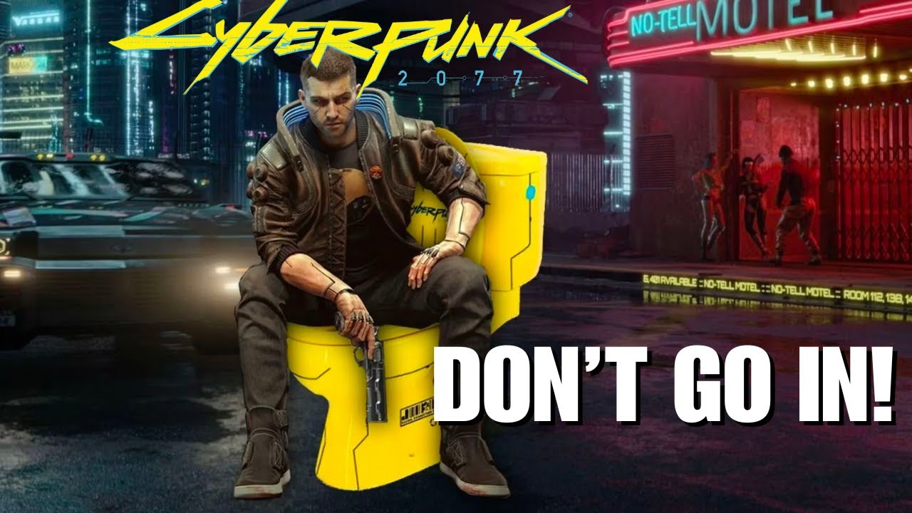 Cyberpunk 2077 - What Happens If V Does Not Go Inside The Bathroom ...