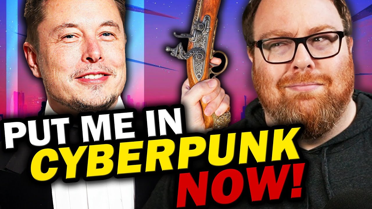 Elon Musk's Cyberpunk 2077 Audition | 5 Minute Gaming News - Cyberpunk ...