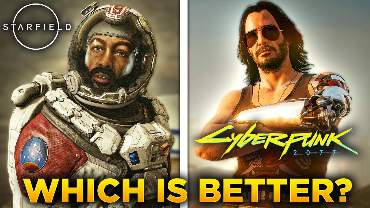 Starfield vs Cyberpunk 2077 - Which Game is Better? (No Spoilers Comparison) - Cyberpunk 2077 videos