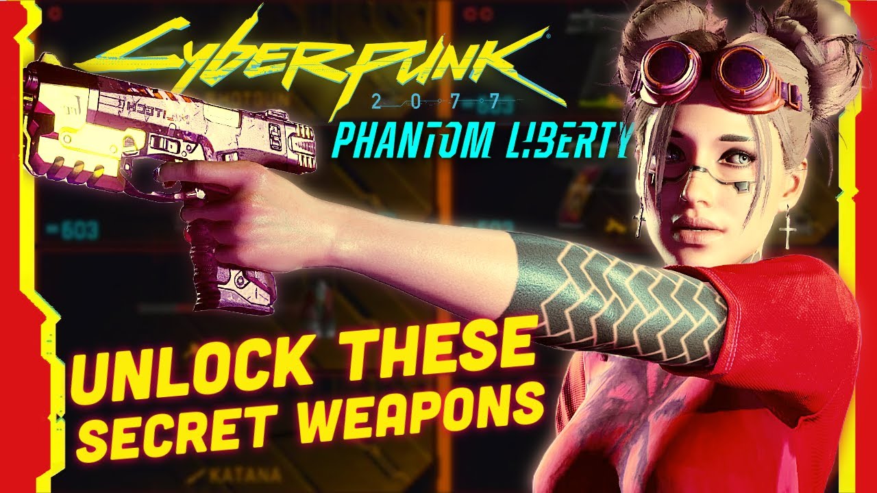 7 Best Hidden Iconic Weapons In Cyberpunk 2077 Phantom Liberty