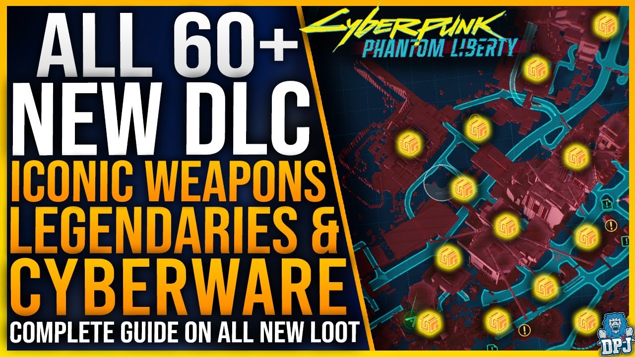 ALL 60+ ICONIC / LEGENDARY Weapons / Cyberware Location Guide ... ALL 60+ ICONIC / LEGENDARY Weapons / Cyberware Location Guide ...