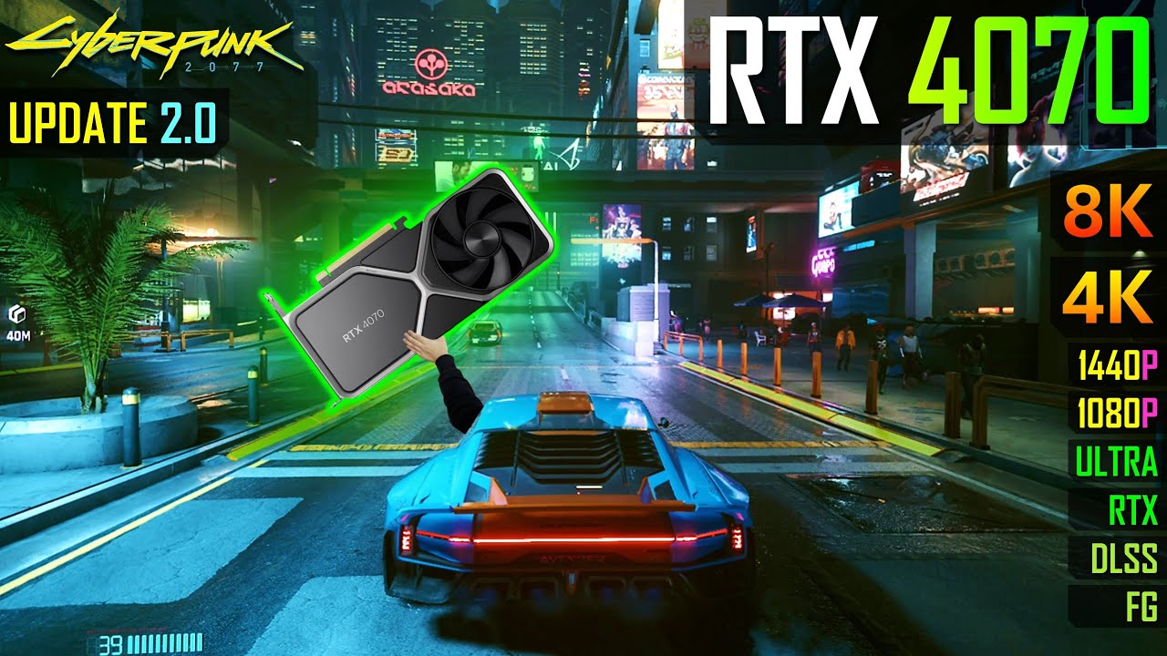 Cyberpunk 2077 2.0 on the RTX 4070 12GB - Cyberpunk 2077 videos