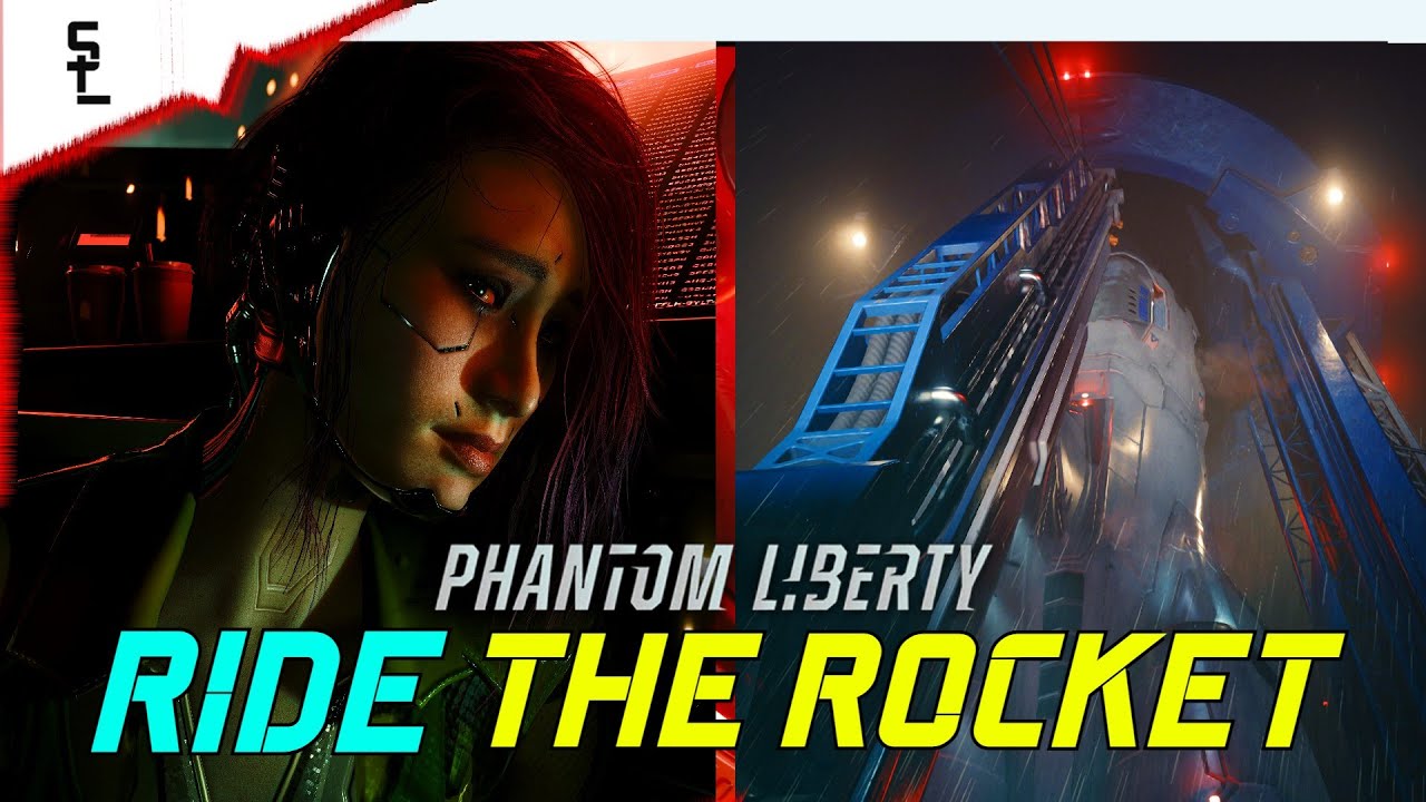 Cyberpunk 2077 - Ride the Rocket with Songbird | Phantom Liberty Secret ...
