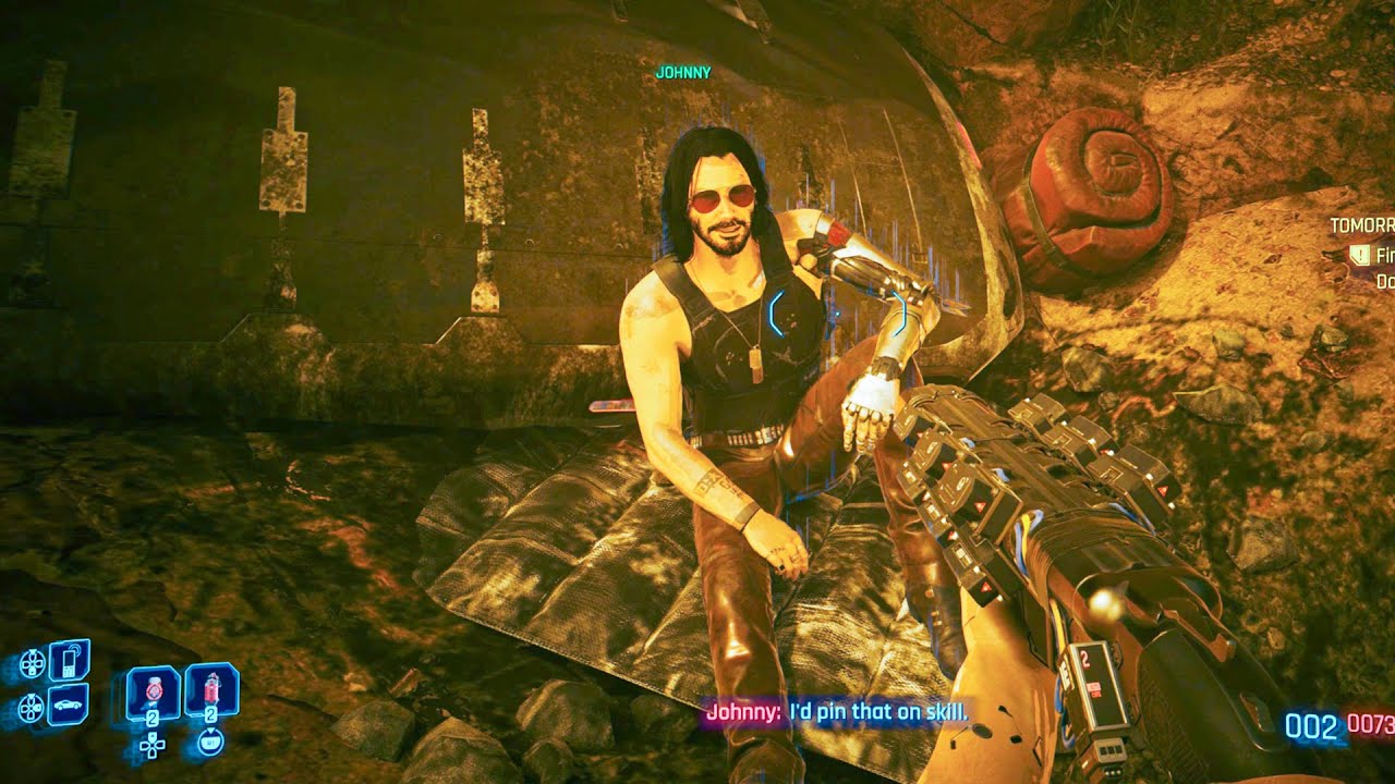 Finding Songbird Spaceship Blastpod After Ending - Cyberpunk 2077 ...