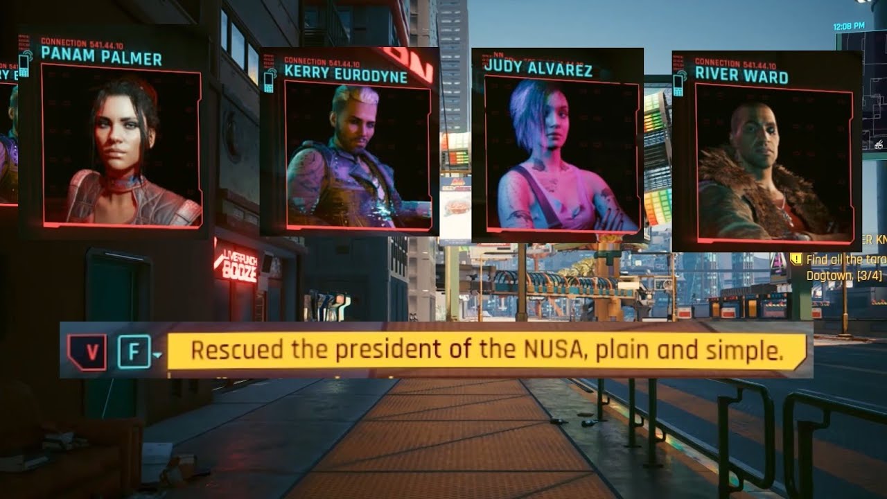 Friends can't believe V saved President Myers - Cyberpunk 2077 ...