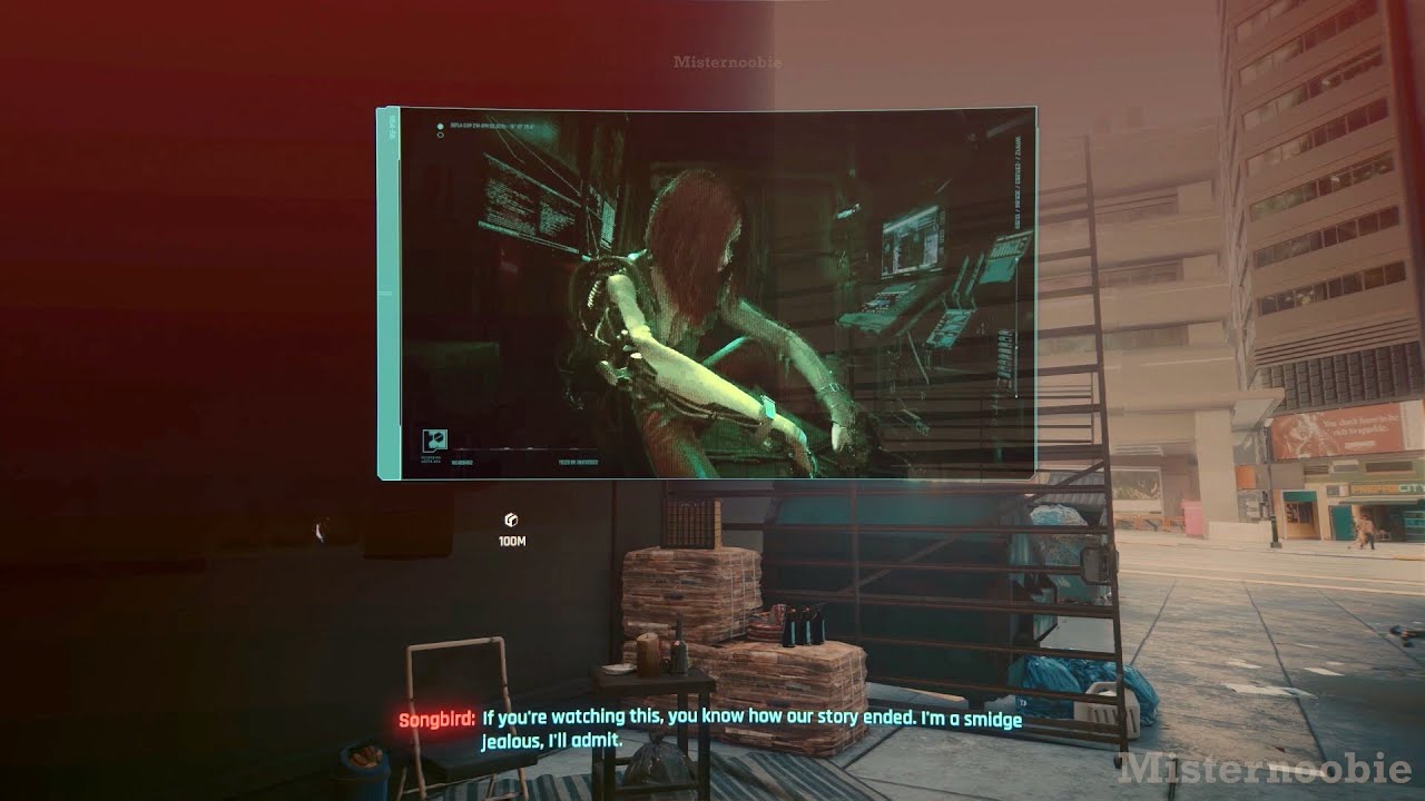 Gifts from Alex & Songbird after the ending - Cyberpunk 2077 Phantom ...