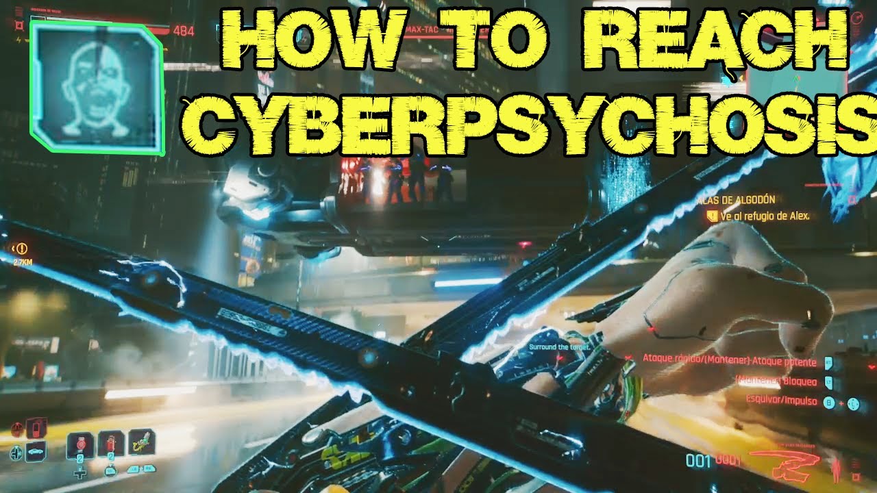 How to Reach Cyberpsychosis in Cyberpunk 2077 2.0 (Cyberpsycho) - Cyberpunk 2077 videos