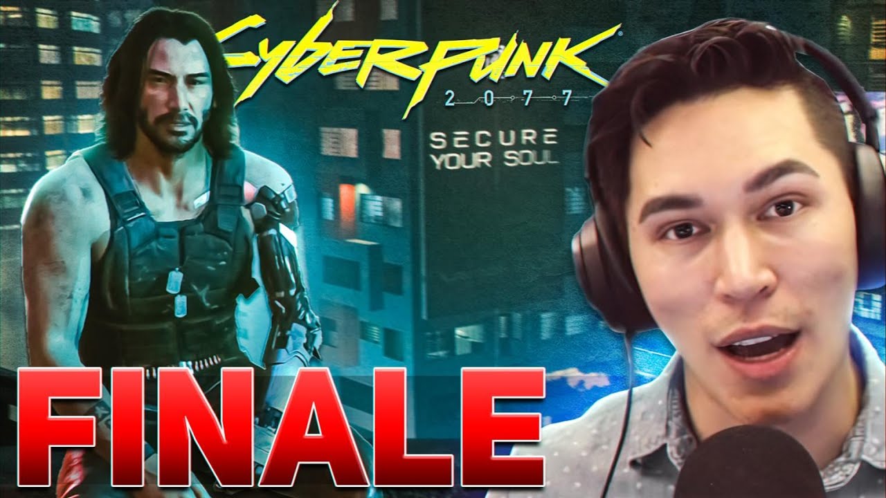 I Finally Beat Cyberpunk 2077 (All Endings) | Aztecross Best Moments ...