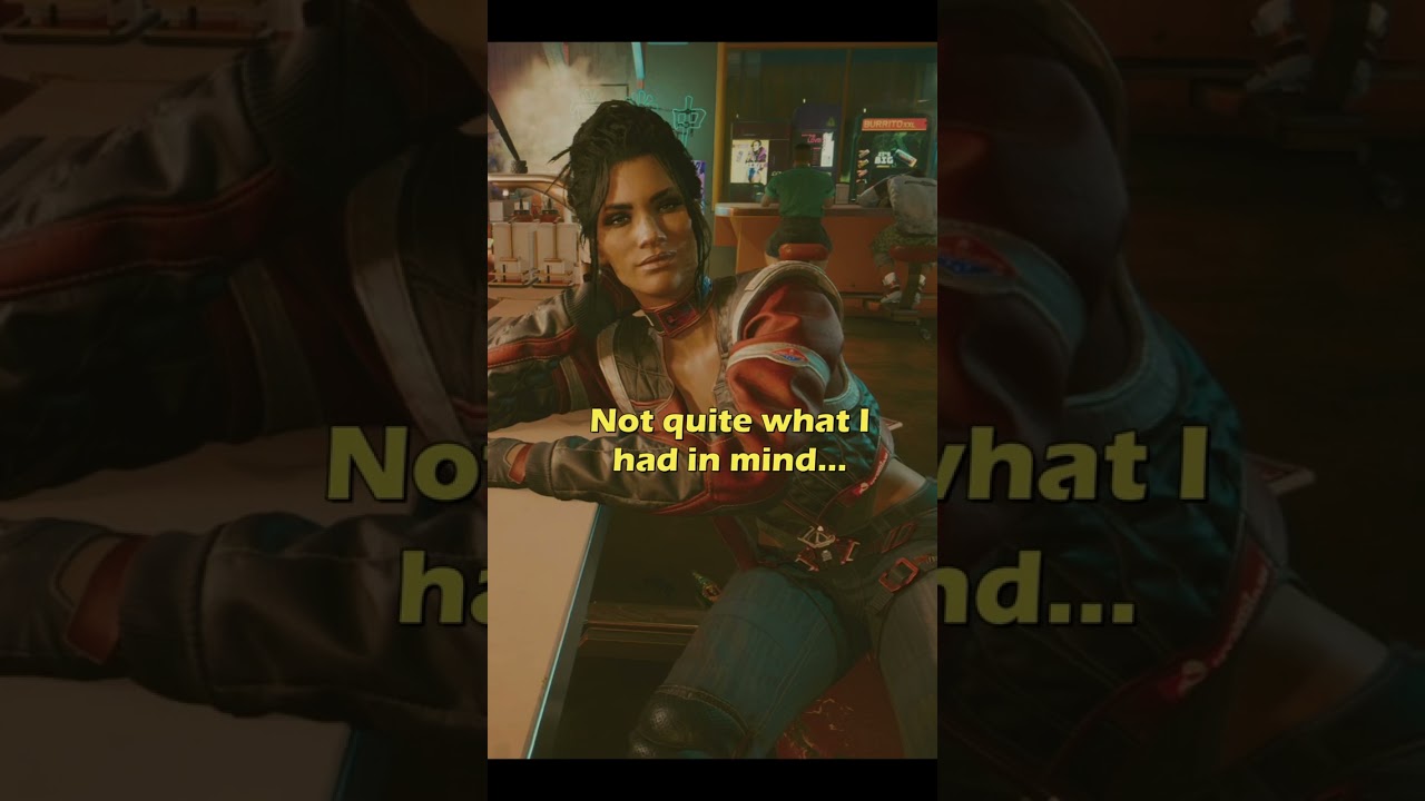 Panam Shuts It Down Cyberpunk 2077 Shorts Cyberpunk2077